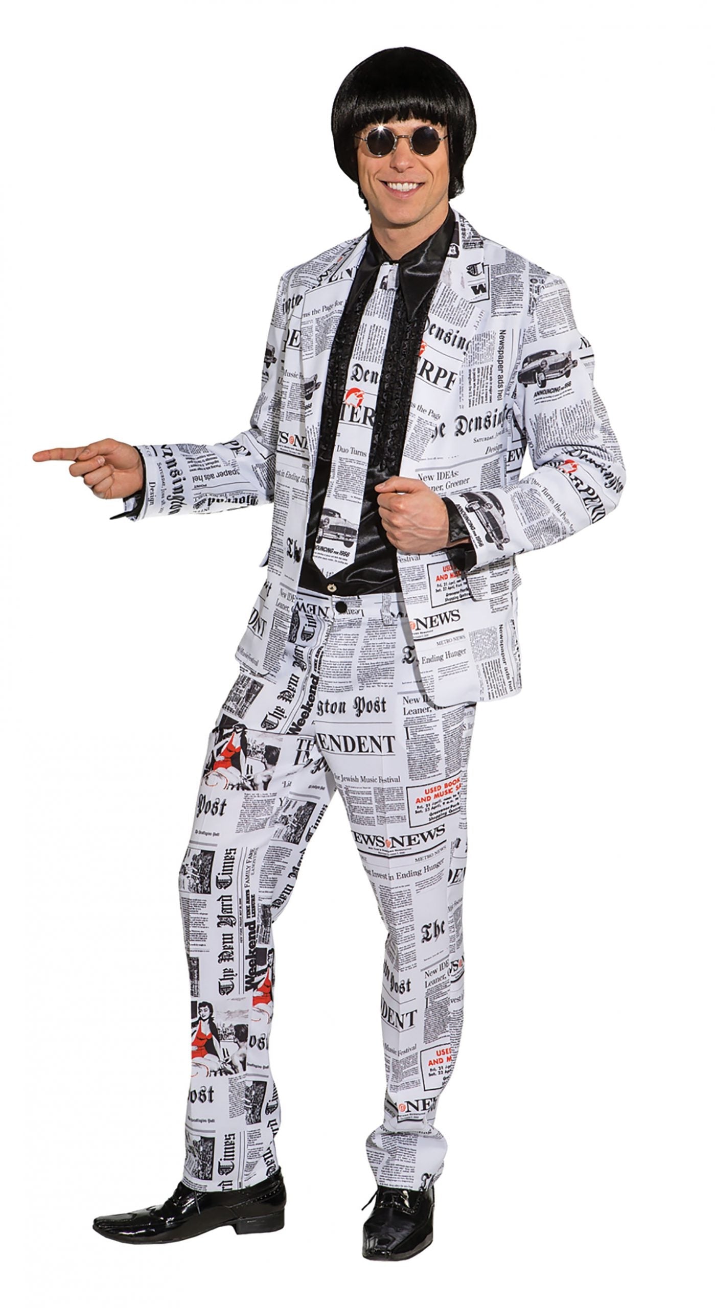 Newspaper Suit