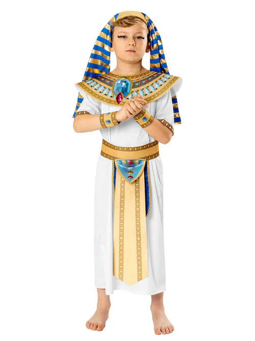 Blue Pharaoh Costume Boy Kids