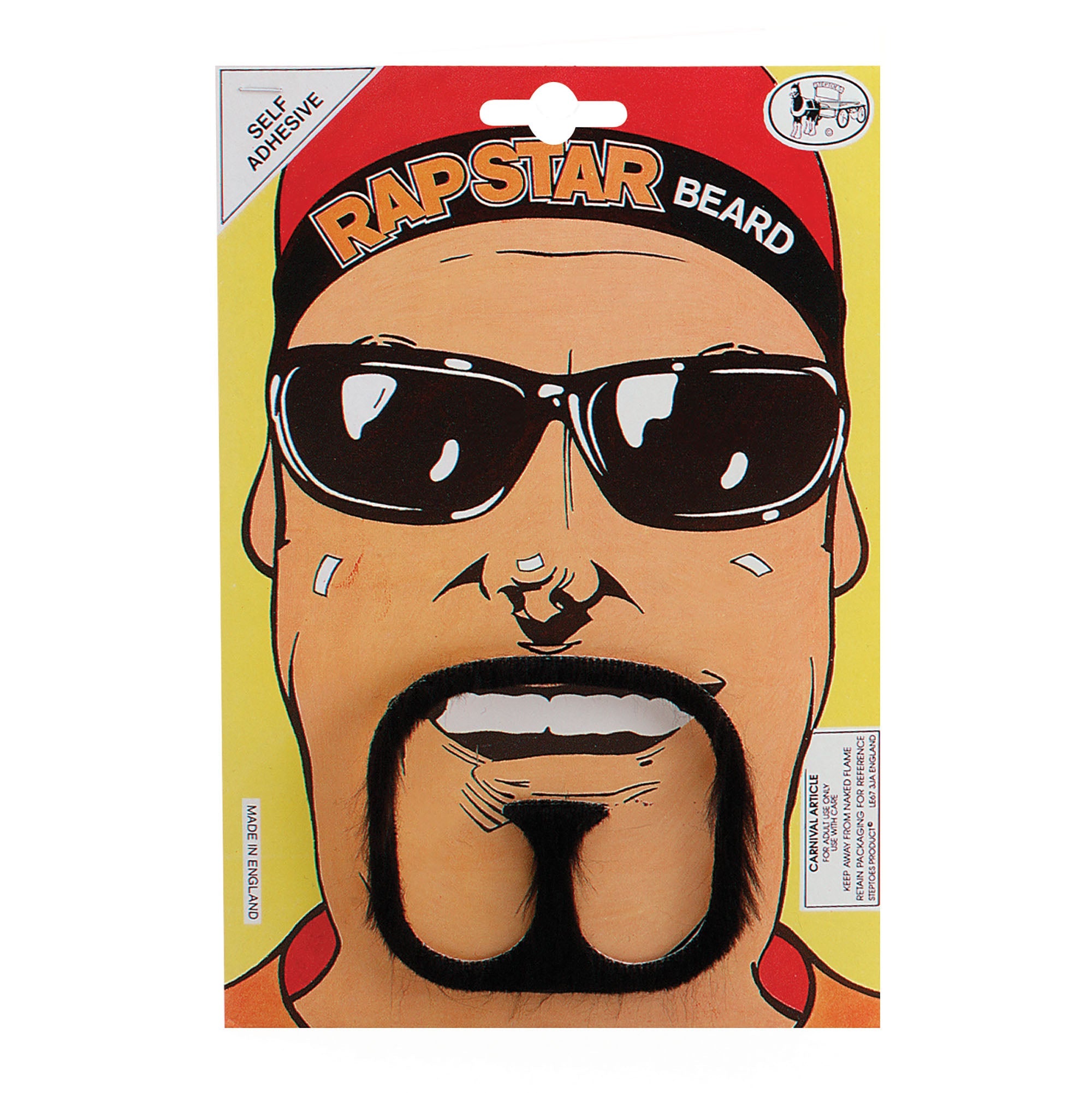 Mens Rap Star Beard Ali G Style Moustaches and Beards Male Halloween C
