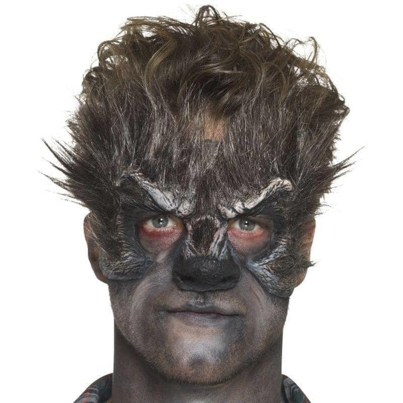 Foam Latex Werewolf Head Prosthetic Adult Brown